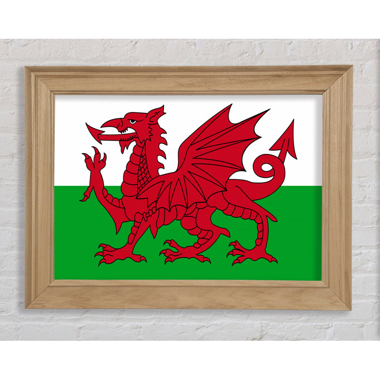 Bright Star Welsh Dragon 1 - Single Picture Frame Art Prints | Wayfair ...