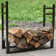 Outdoor Leisure Products 33'' W Metal Log Rack | Wayfair