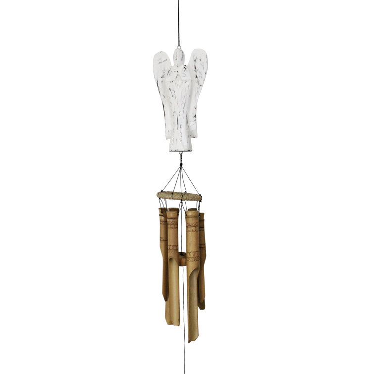 Cohasset Gifts & Garden Bamboo Religious & Spiritual Wind Chime | Wayfair