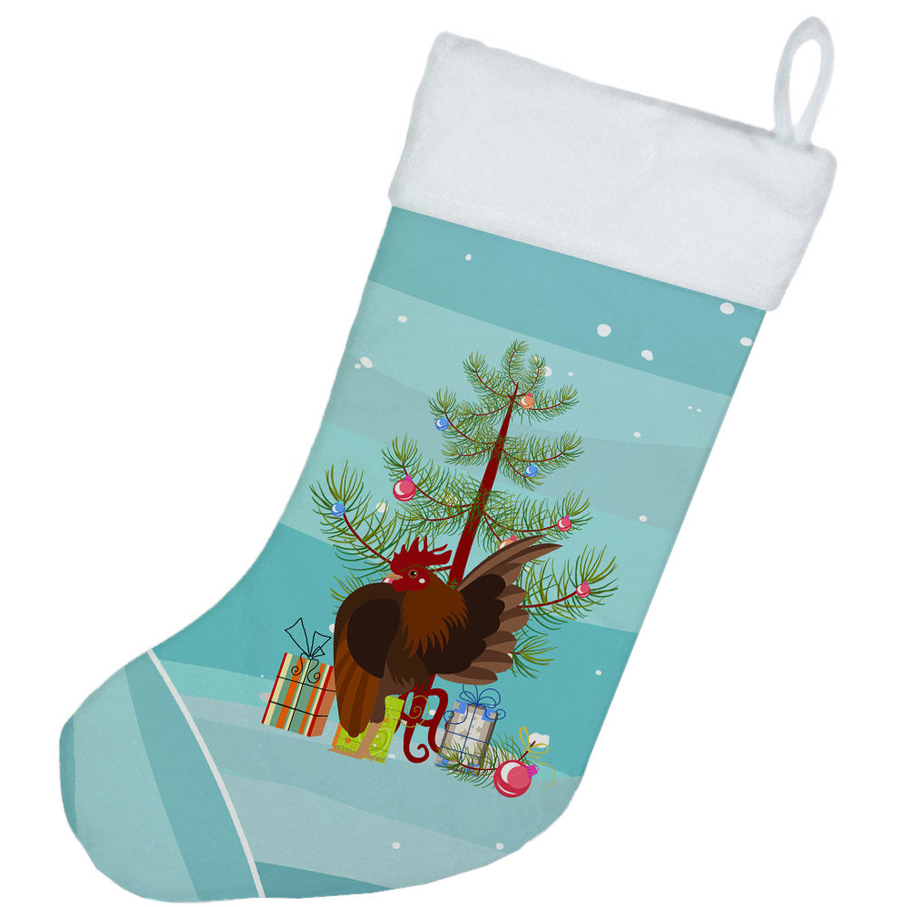 The Holiday Aisle® Malaysian Serama Chicken Christmas Stocking | Wayfair