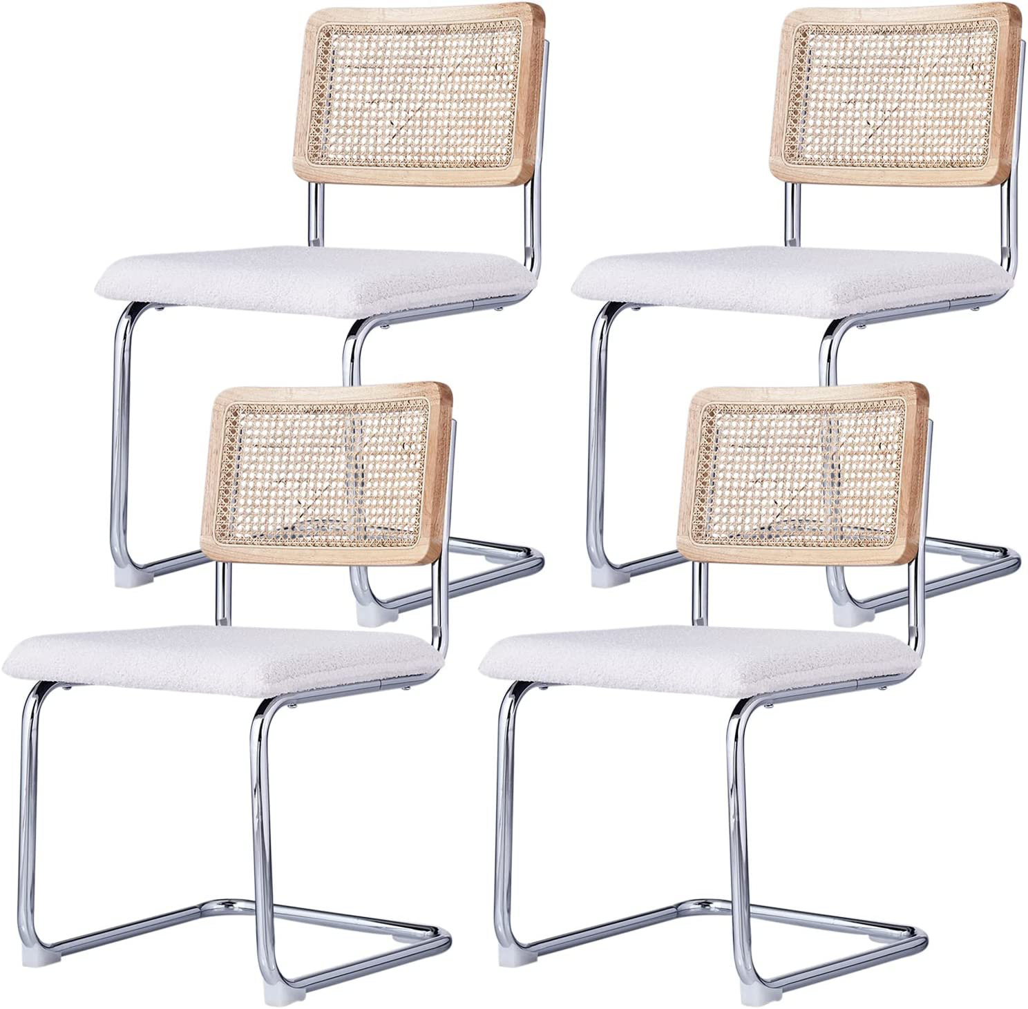 Bayou Breeze Dining Chairs Set Of 4, Mid Century Modern Dining Chairs ...