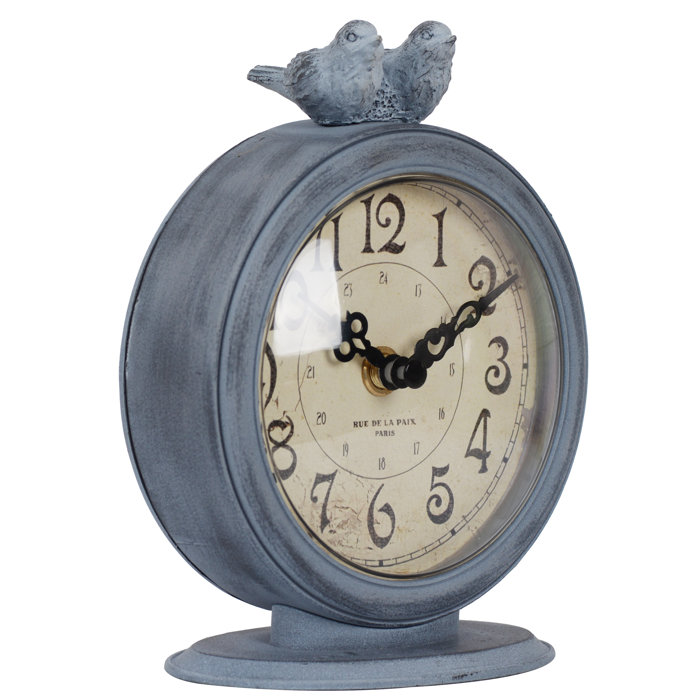 Ophelia & Co. Analog Quartz Movement / Crystal Tabletop Clock & Reviews ...