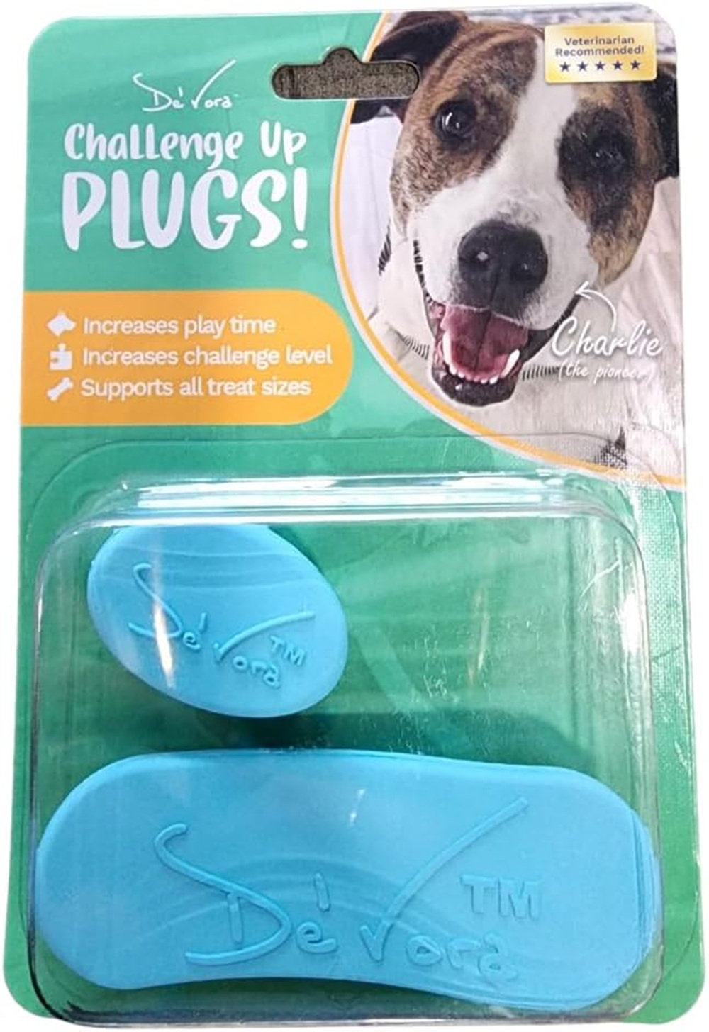 De' Vora Challenge Up Slow Feeder Plugs For Scratch Square, Medium ...