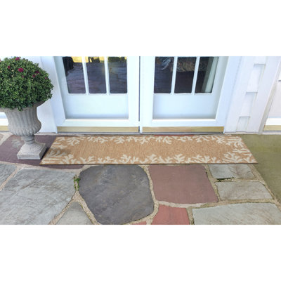 Beachcrest Home Vogt Handmade Tufted Tan Indoor / Outdoor Area Rug ...