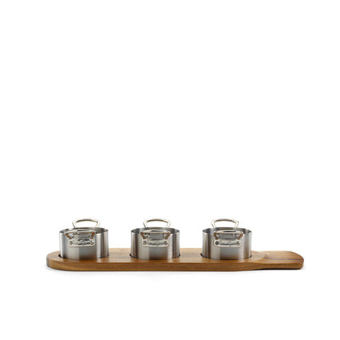 Samuel Groves Servware Aluminium Stainless Steel/Wood | Wayfair.co.uk