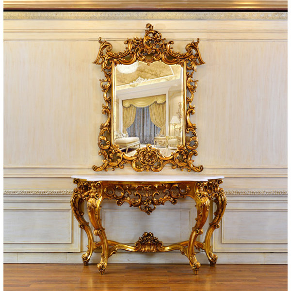 Rosdorf Park Rosia Ornate Glam Venetian Full Length Mirror & Reviews ...