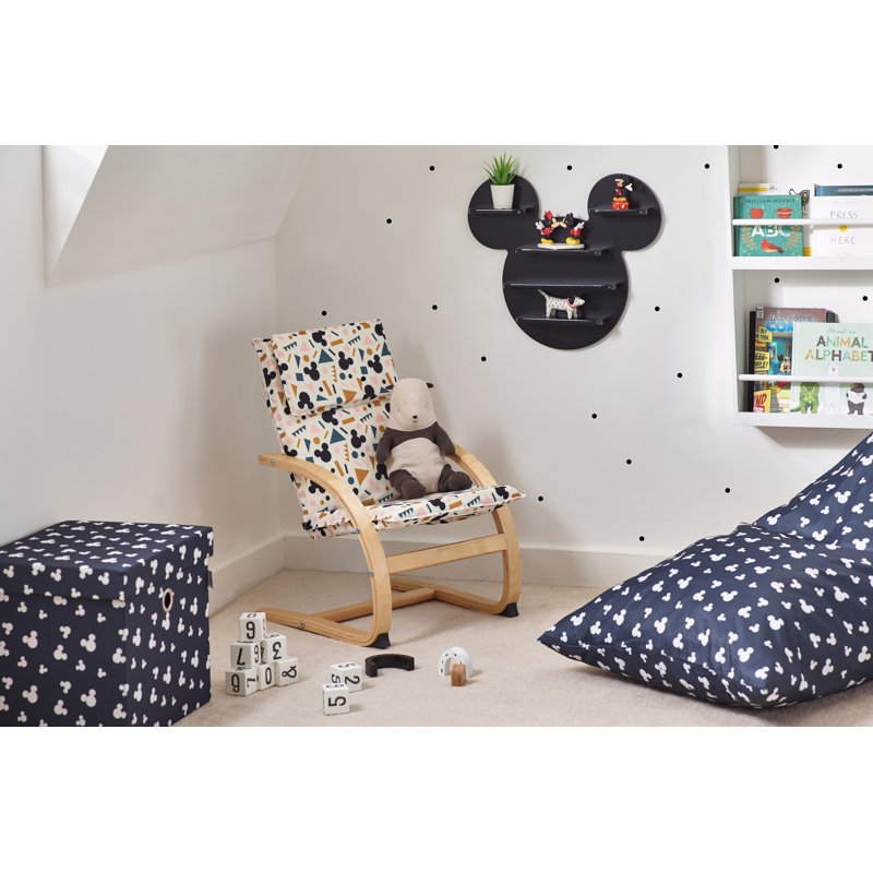 Disney Mickey Mouse Black Wall Shelf | Wayfair.co.uk
