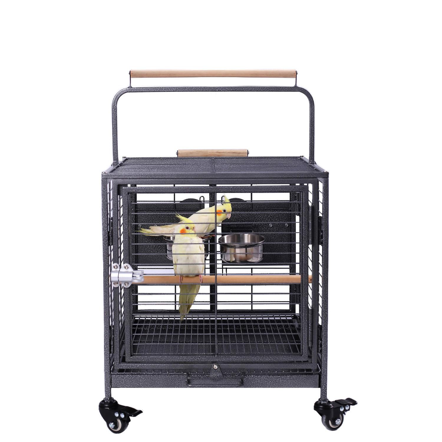 Latitude Run® Travel Bird Cage, Easy to Wheel or Carry | Wayfair