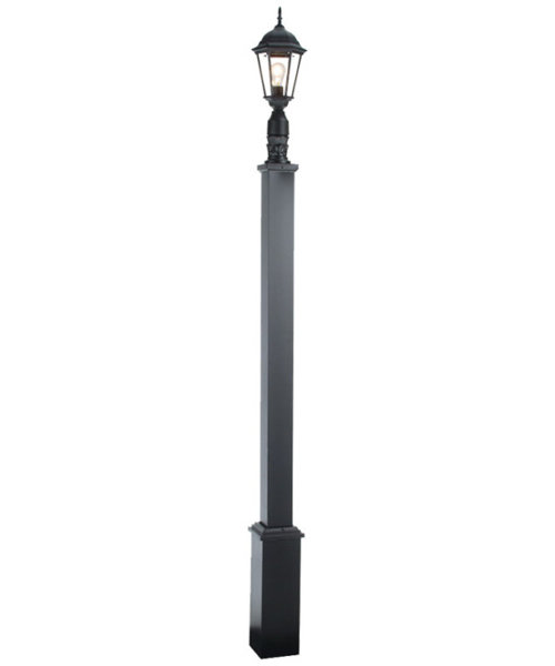 Imperial Mailbox Systems 96'' H Square Decorative Post | Wayfair