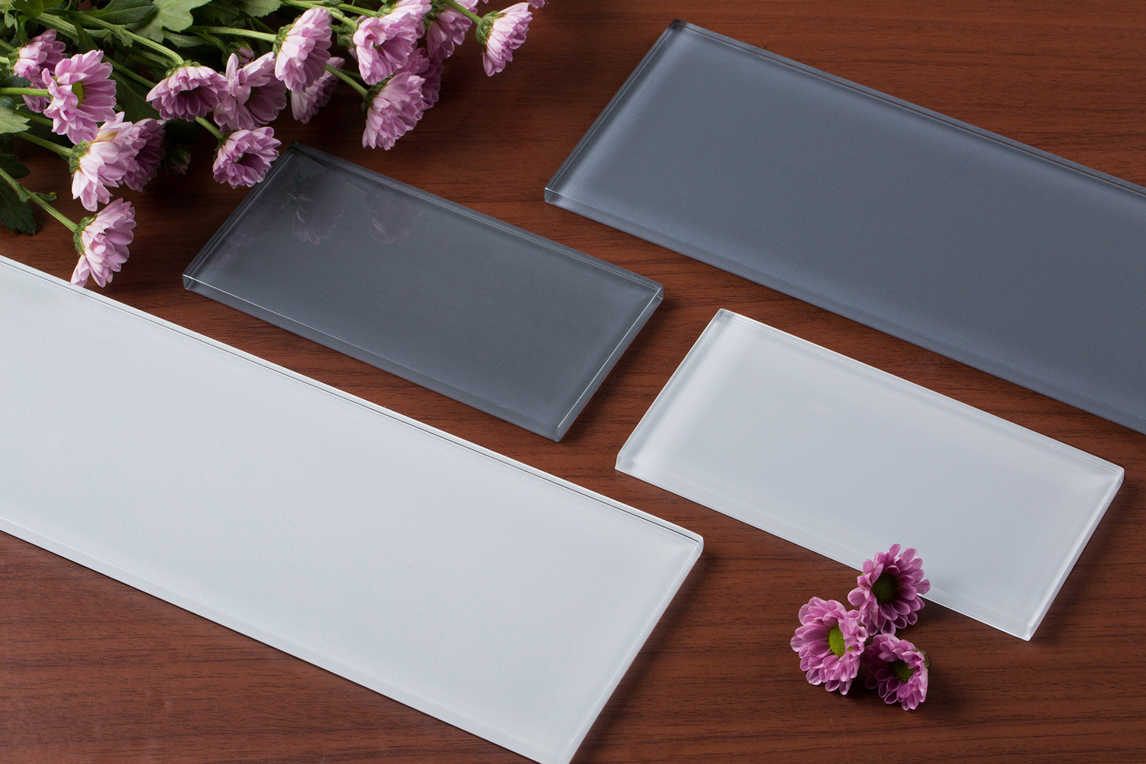 Mirrella Golden Tee 4" x 12" Glass Subway Wall & Floor Tile | Perigold