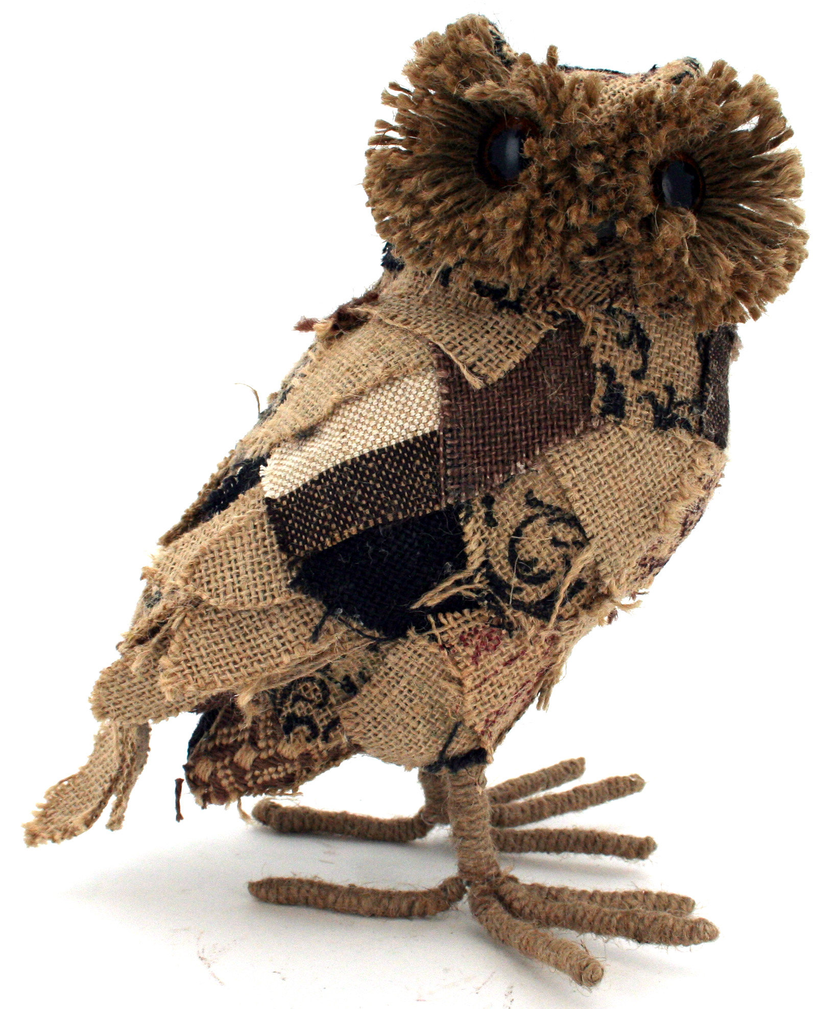 The Holiday Aisle® Burlap Patch Owl | Wayfair