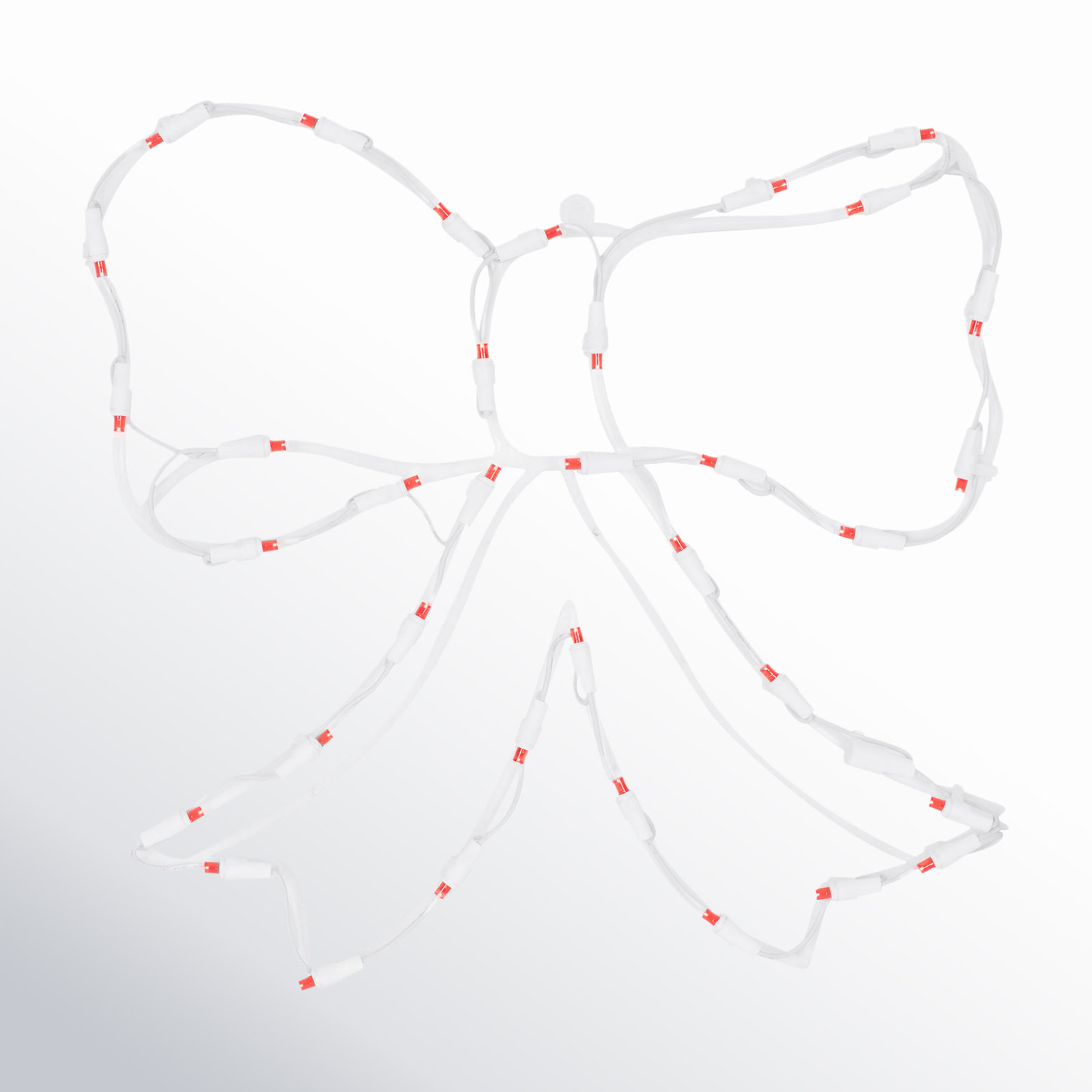 The Holiday Aisle® Bow Christmas Window Silhouette Decoration Lighted ...