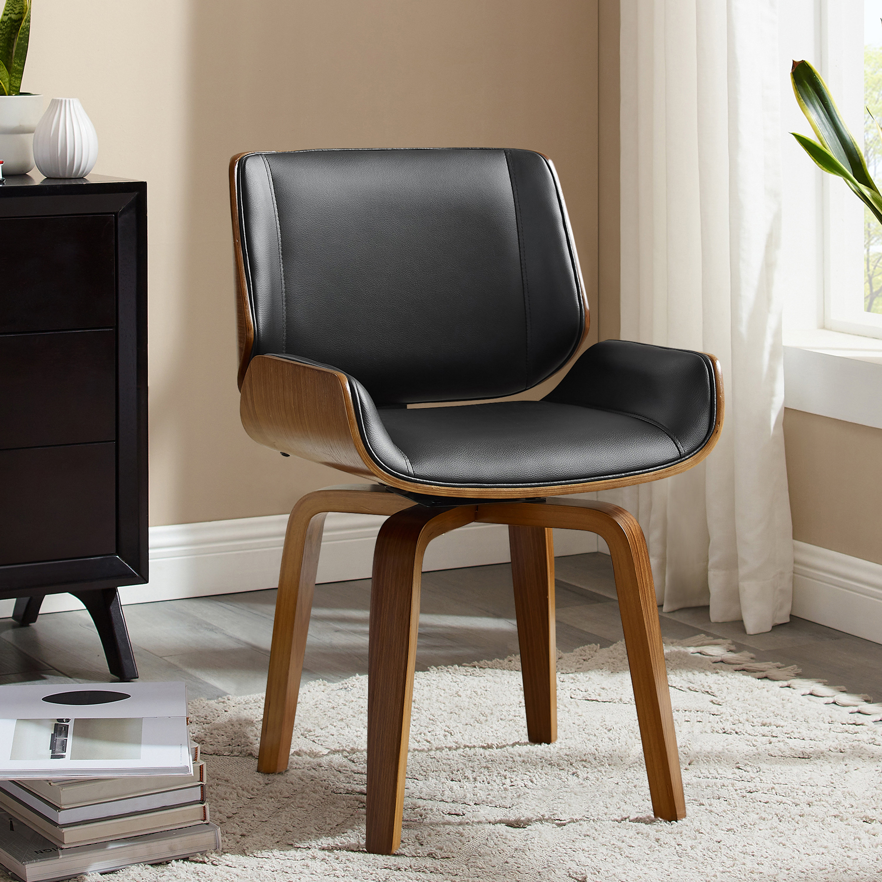 Wade Logan Arrielle Apsana 20.1" W Swivel Side Chair & Reviews | Wayfair