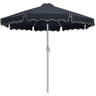 Arlmont & Co. Chavonte Fabric With Piping / Aluminum Patio Umbrella ...