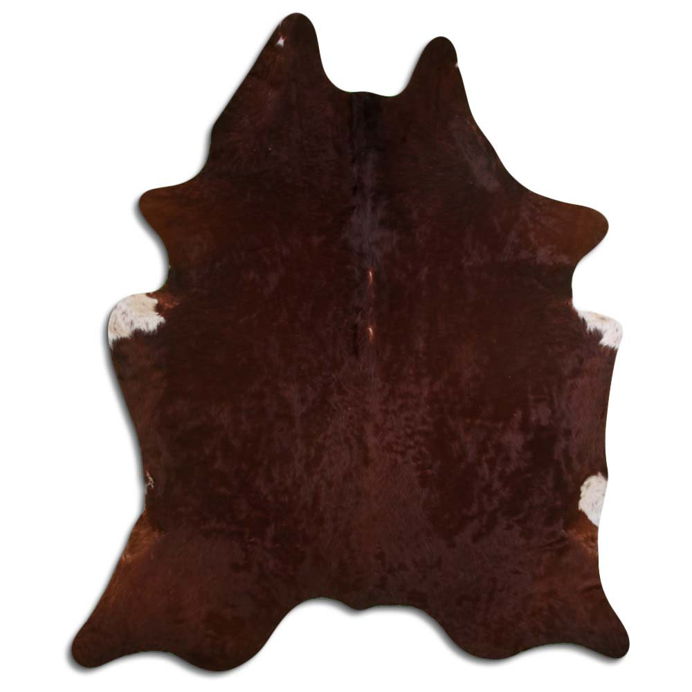 Foundry Select Tapis en cuir de vache 7 pi x 7 pi Novelty Taianne ...