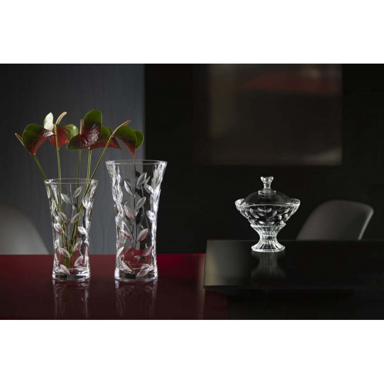 Red Barrel Studio® Lead Free Crystal Table Vase | Wayfair