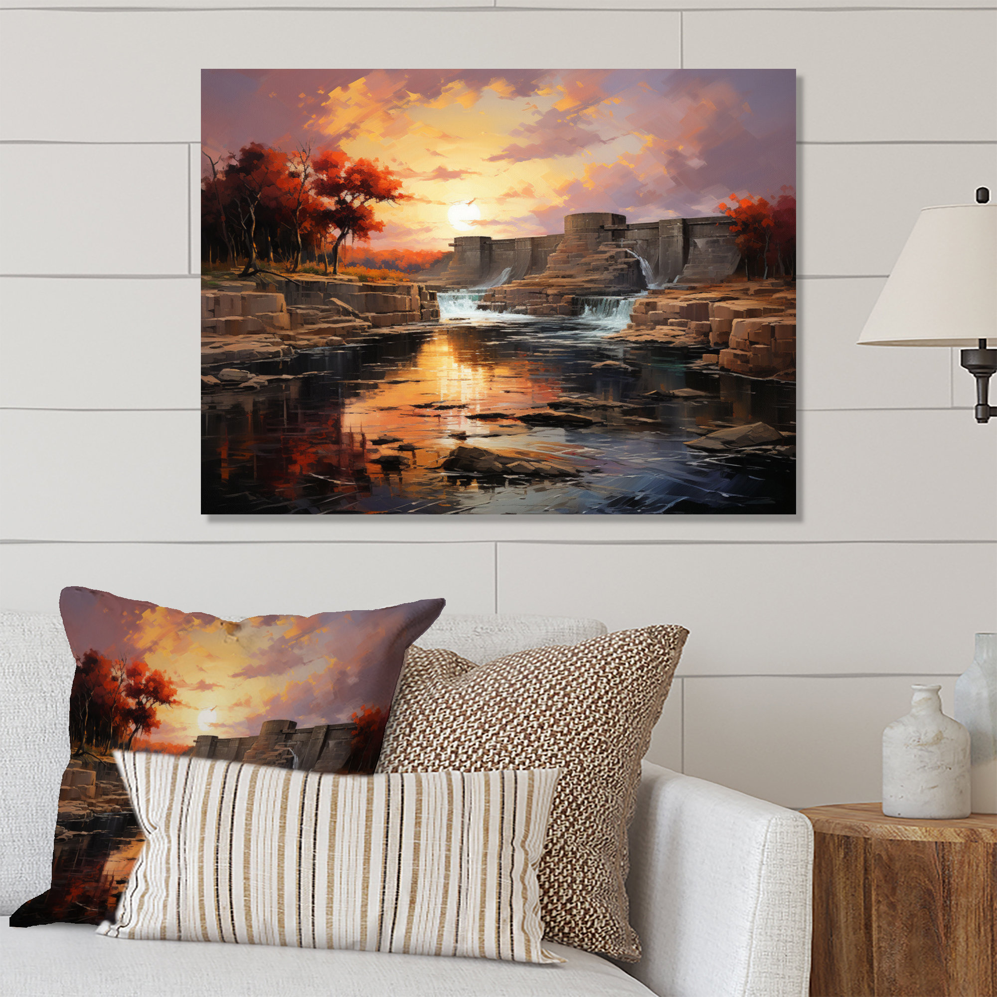 Millwood Pines Neveda Canyon Scenery I - Landscapes Metal Wall Art ...