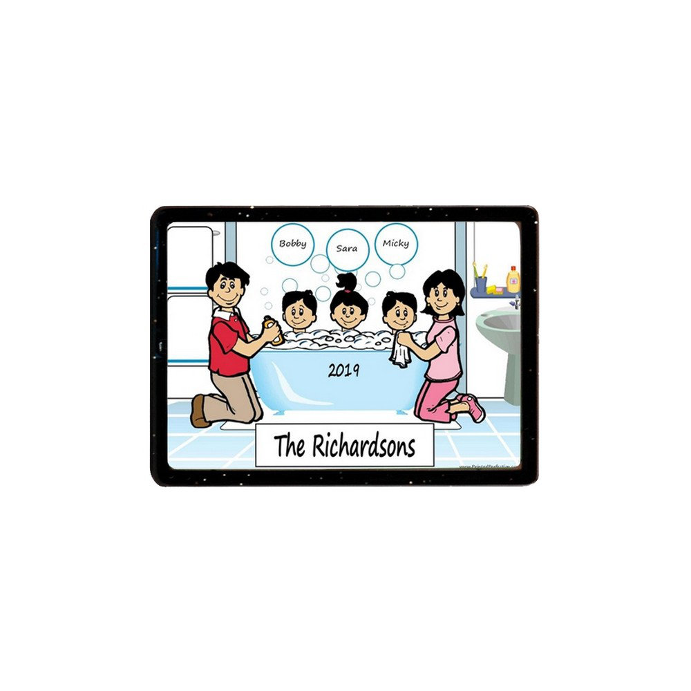 Printed Perfection Personalized Tub Time 2 Acrylic Magnet - Great Gift ...