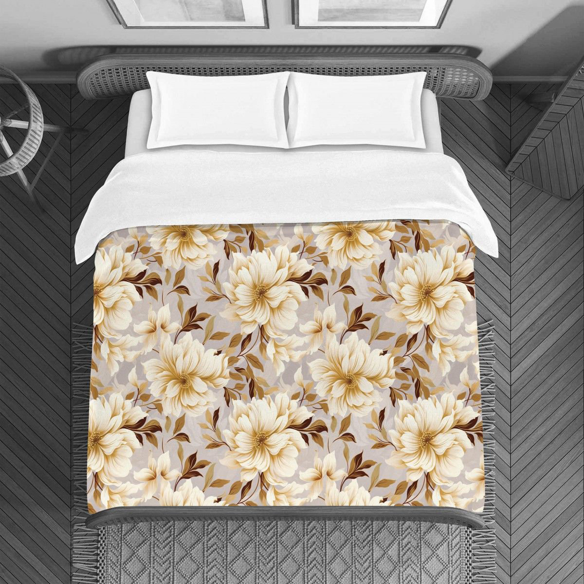VisionDecor Floral Avigdor Bedding | Wayfair
