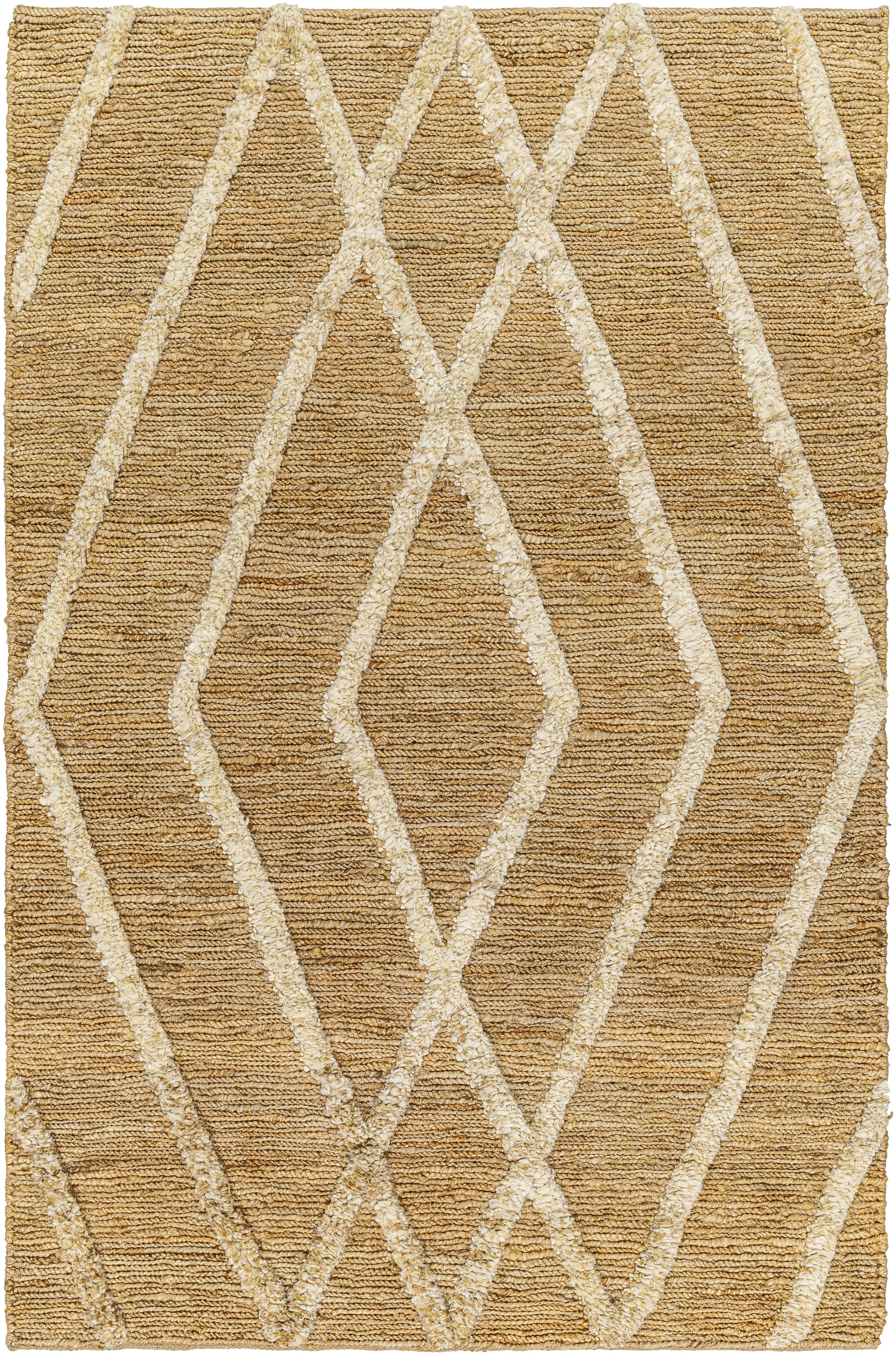 Foundry Select Roselie Handmade Jute/Sisal Tan Rug | Wayfair
