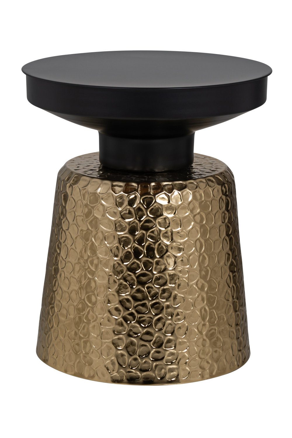 OROA Freddie Iron Pedestal End Table | Perigold