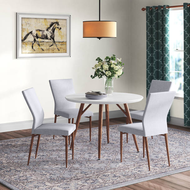 Wade Logan® Mayo Round Dining Table & Reviews | Wayfair