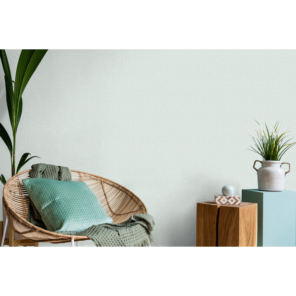 Galerie Wallcoverings Azulejo Distressed Geometric Design 33' L x 21" W ...