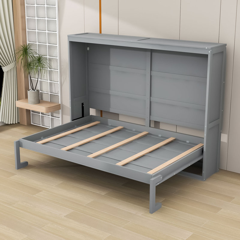Viv + Rae™ Hartzell Wooden Murphy Bed & Reviews | Wayfair