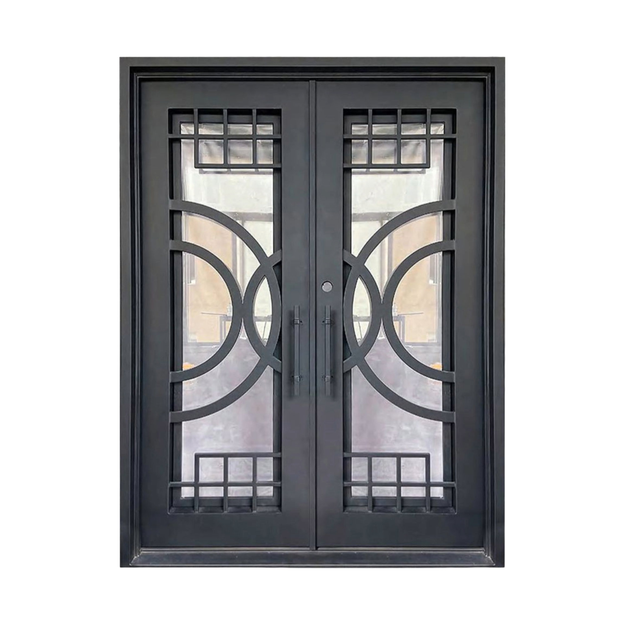 Nationwide Iron Works Celestial Orbit Iron Door | Wayfair