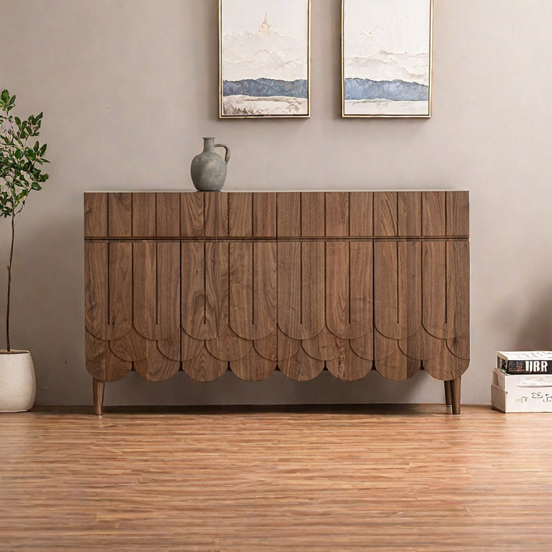 Ruthber Solutions Nordic sideboard cabinet living room simple locker ...