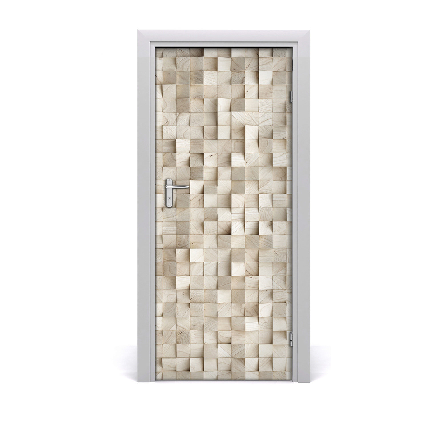 Corrigan Studio Wood Blocks Door Sticker | Wayfair.ie