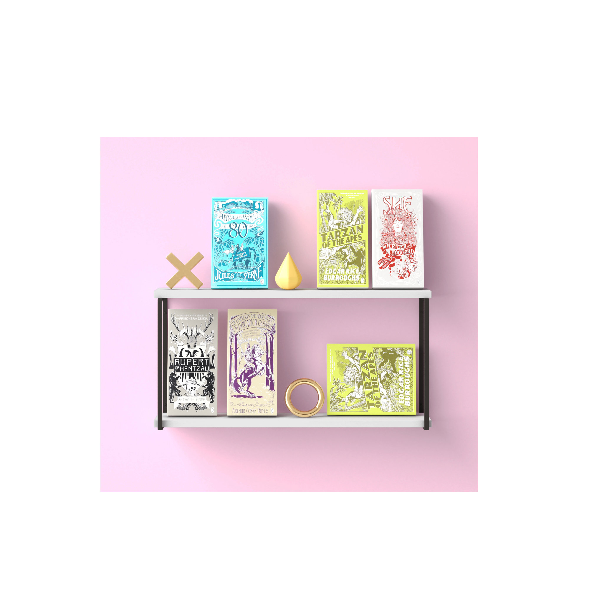 Hashtag Home Walton Shelf With 4.5" Bracket, 24"X4.5", 2 Tier - Wayfair ...