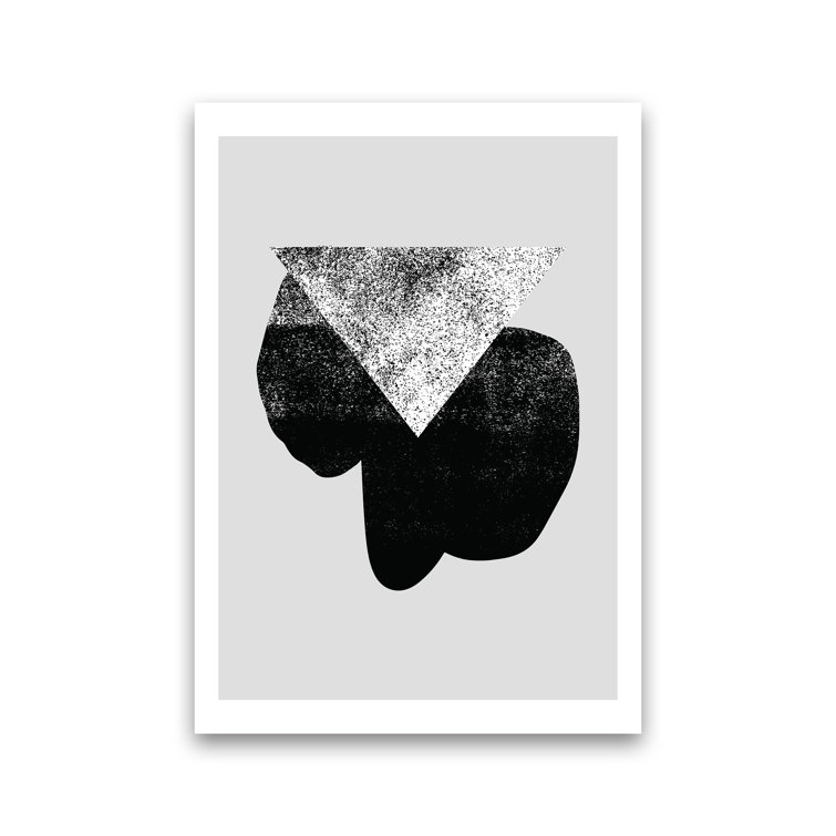 Corrigan Studio Graffiti Black And Grey Triangle by Pixy Paper ...