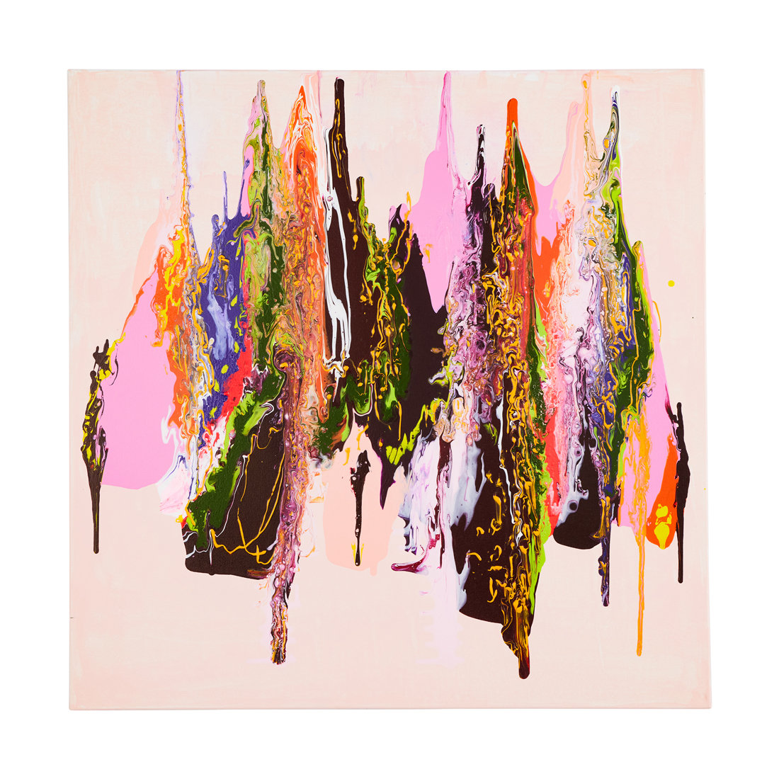 Aidan Gray Tree People - Unframed Painting on Wood | Wayfair