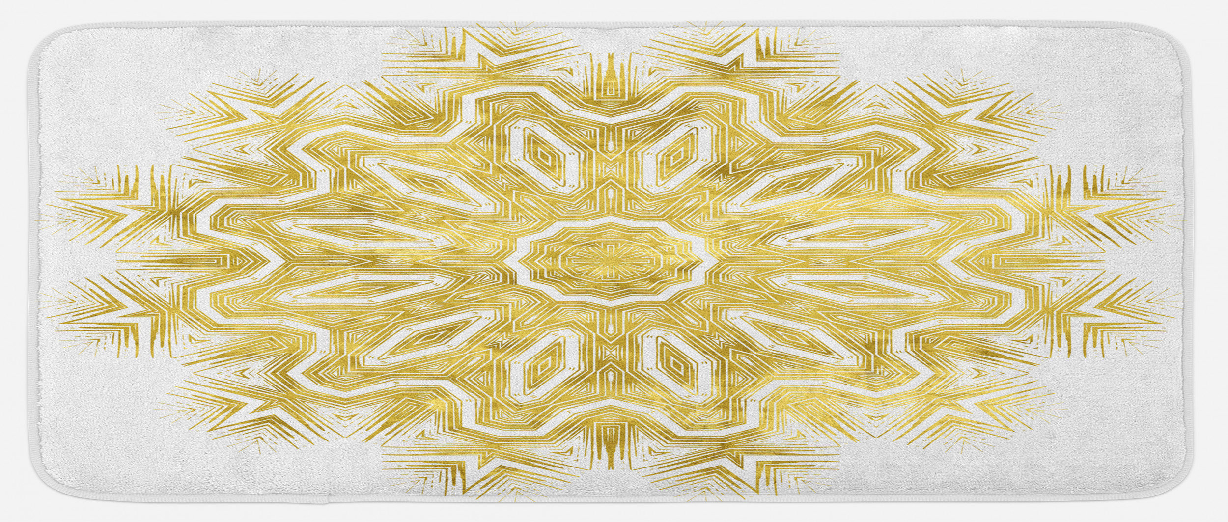 East Urban Home Vibrant Oriental Motif In Modern Design Geometric ...