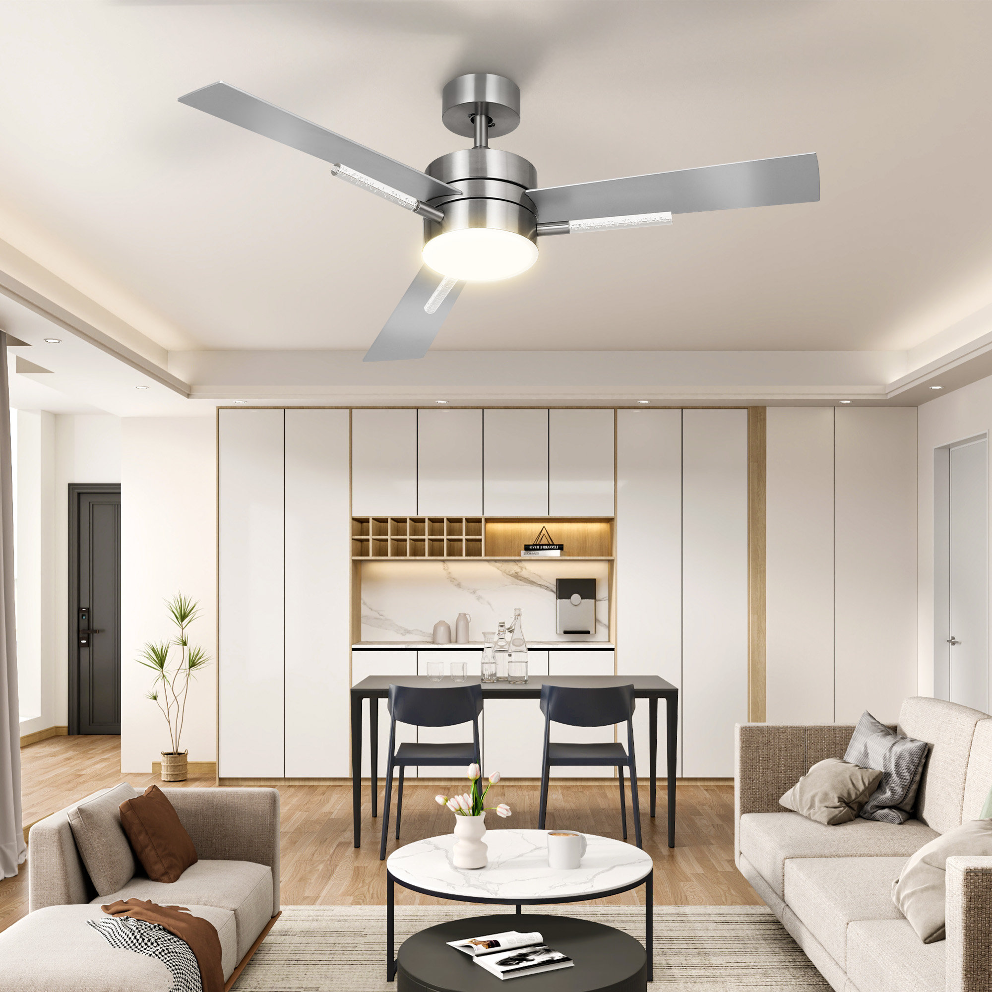 Mercer41 60'' 3 - Blade Ceiling Fan & Reviews | Wayfair