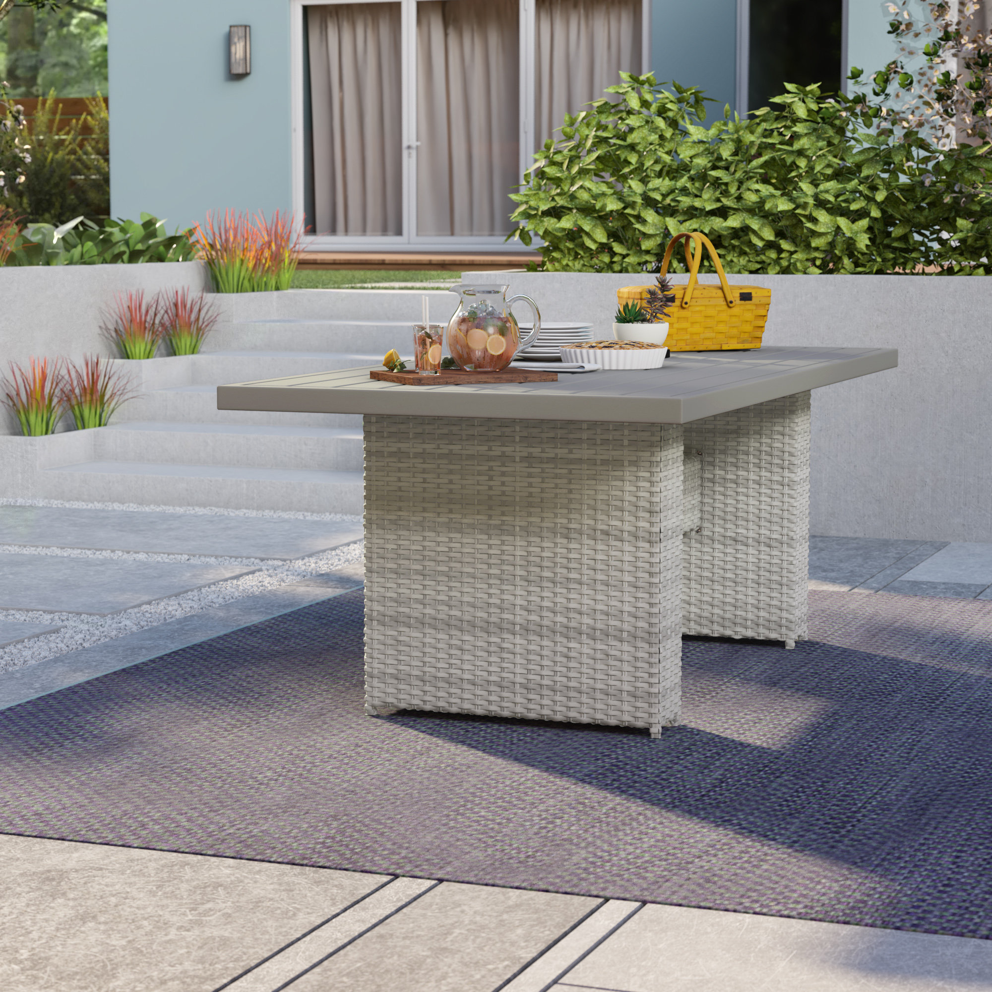 Beachcrest Home Gerrald Rectangular 30" Table - Wayfair Canada