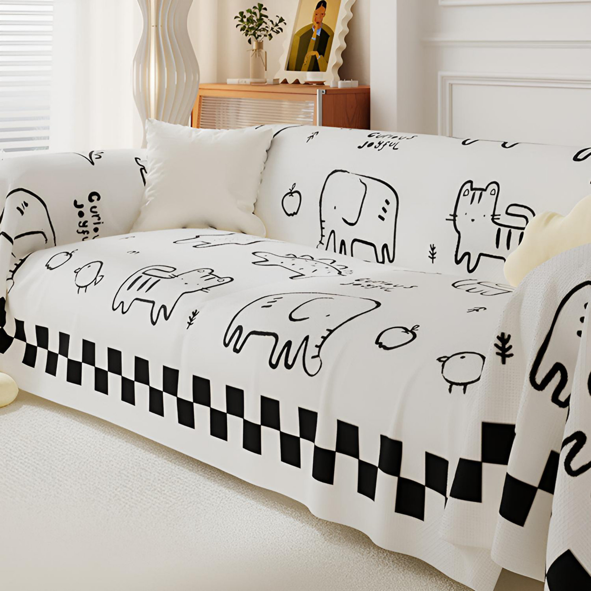 Rebrilliant Advanced Anti Cat Scratch Sofa Towel For All Seasons All