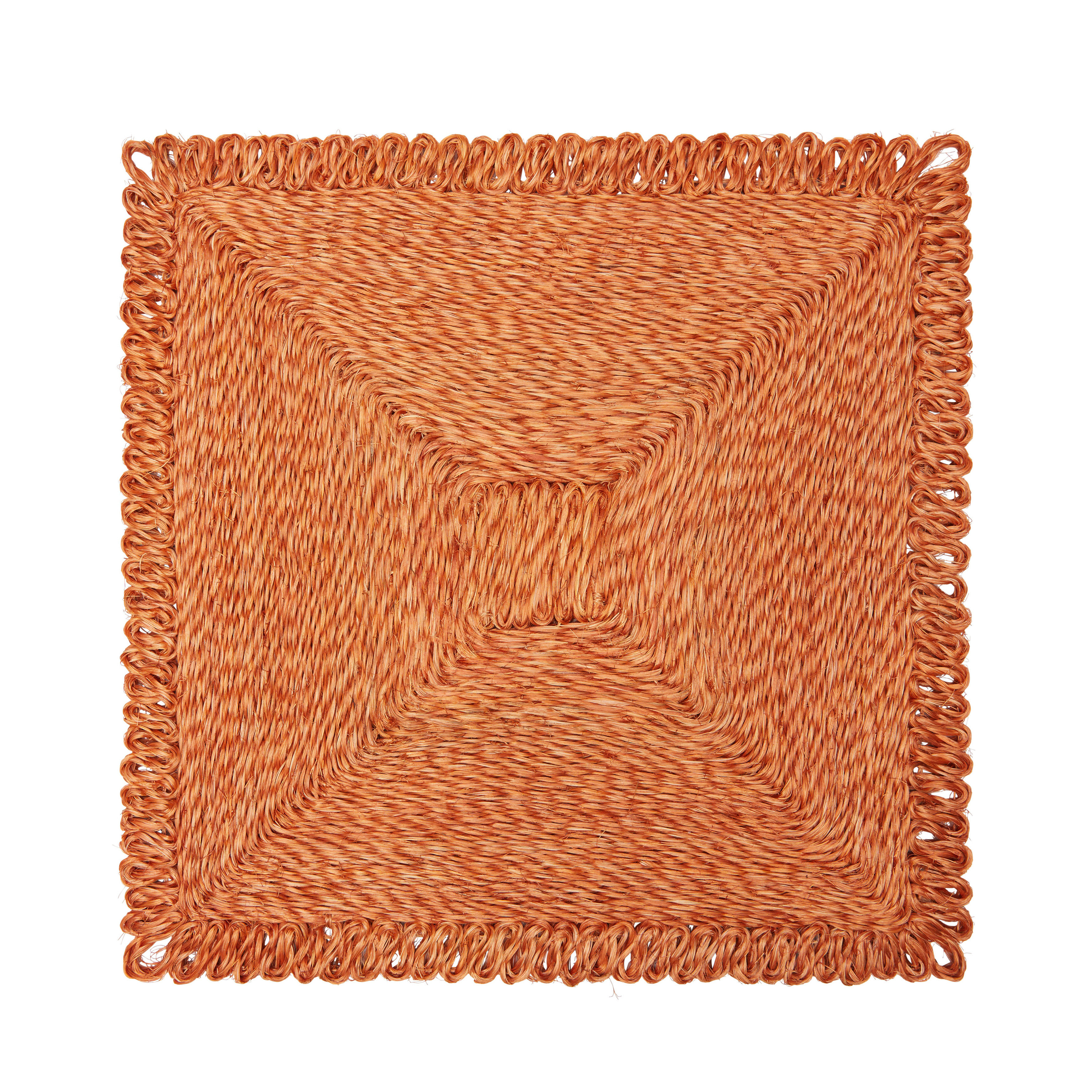 Bayou Breeze Loopy Square Place Mat | Wayfair