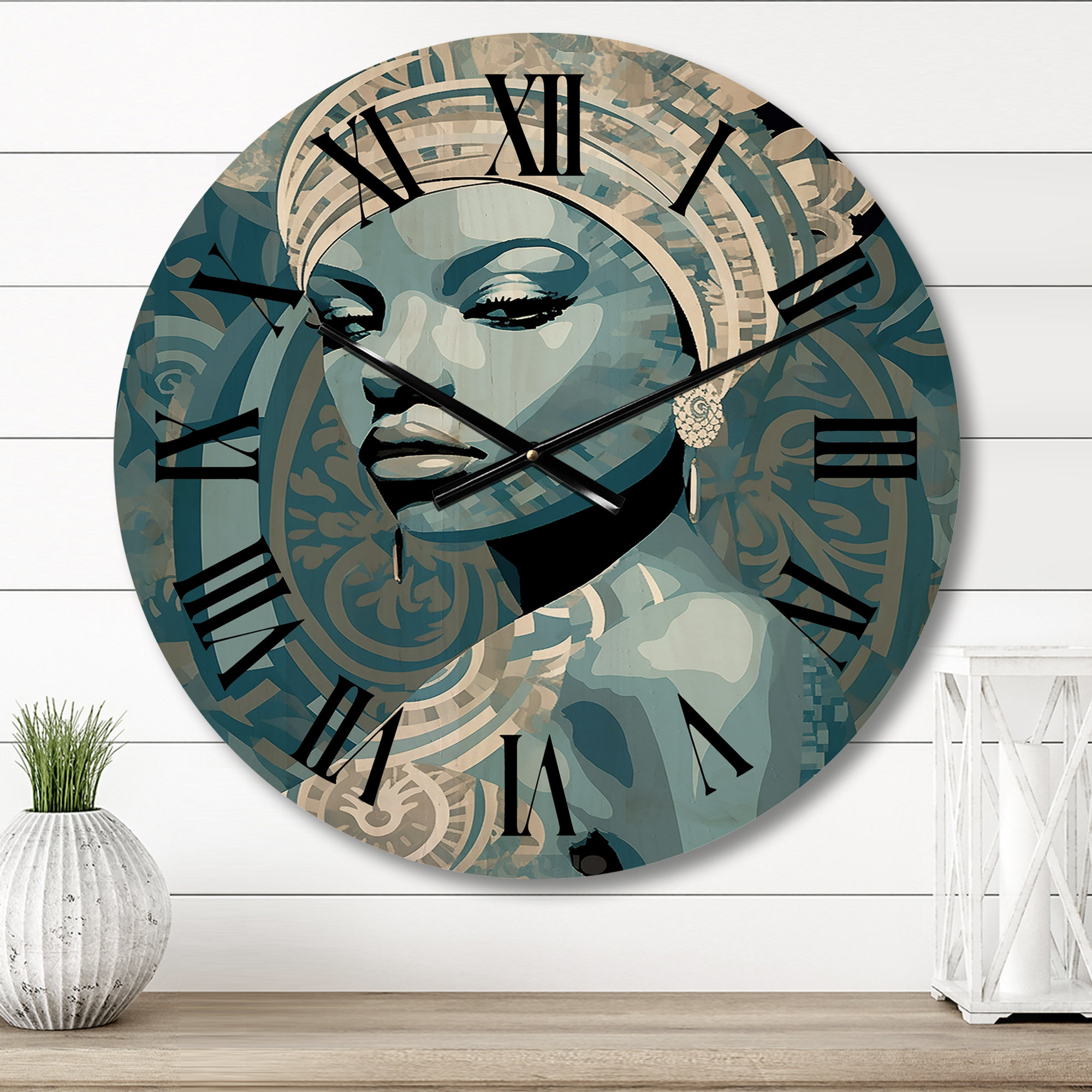 East Urban Home Gorgeous African American Retro Glam Beauty III ...