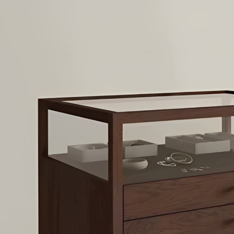 Artistic Soul XKX Premium Furniture Small Display Case with 6 Storage ...