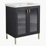Mercer41 Winetta 27.8 Single Bathroom Vanity with Top | Wayfair