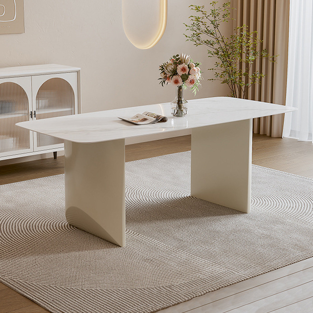 Hokku Designs Ferebee Rectangular Dining Table | Wayfair