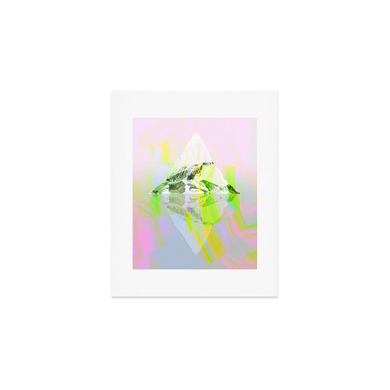 Wrought Studio™ Tropical Iceberg - Unframed Graphic Art | Wayfair