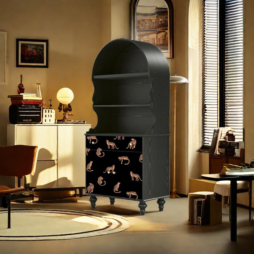 Parttlion French style storage adorns bookcase | Wayfair