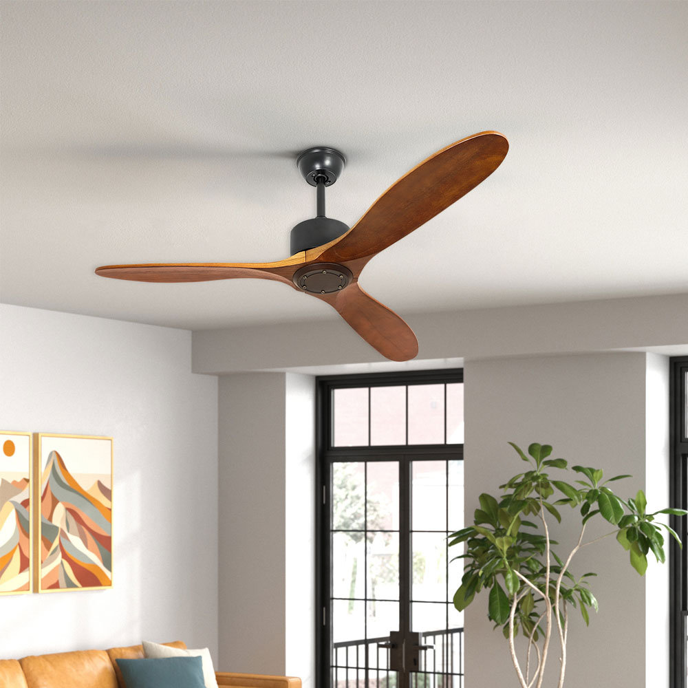 Ivy Bronx 51.96" Ajenae 3 - Blade Standard Ceiling Fan with Remote ...
