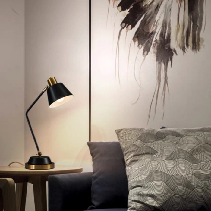 17 Stories Michelino Metal Desk Lamp | Wayfair