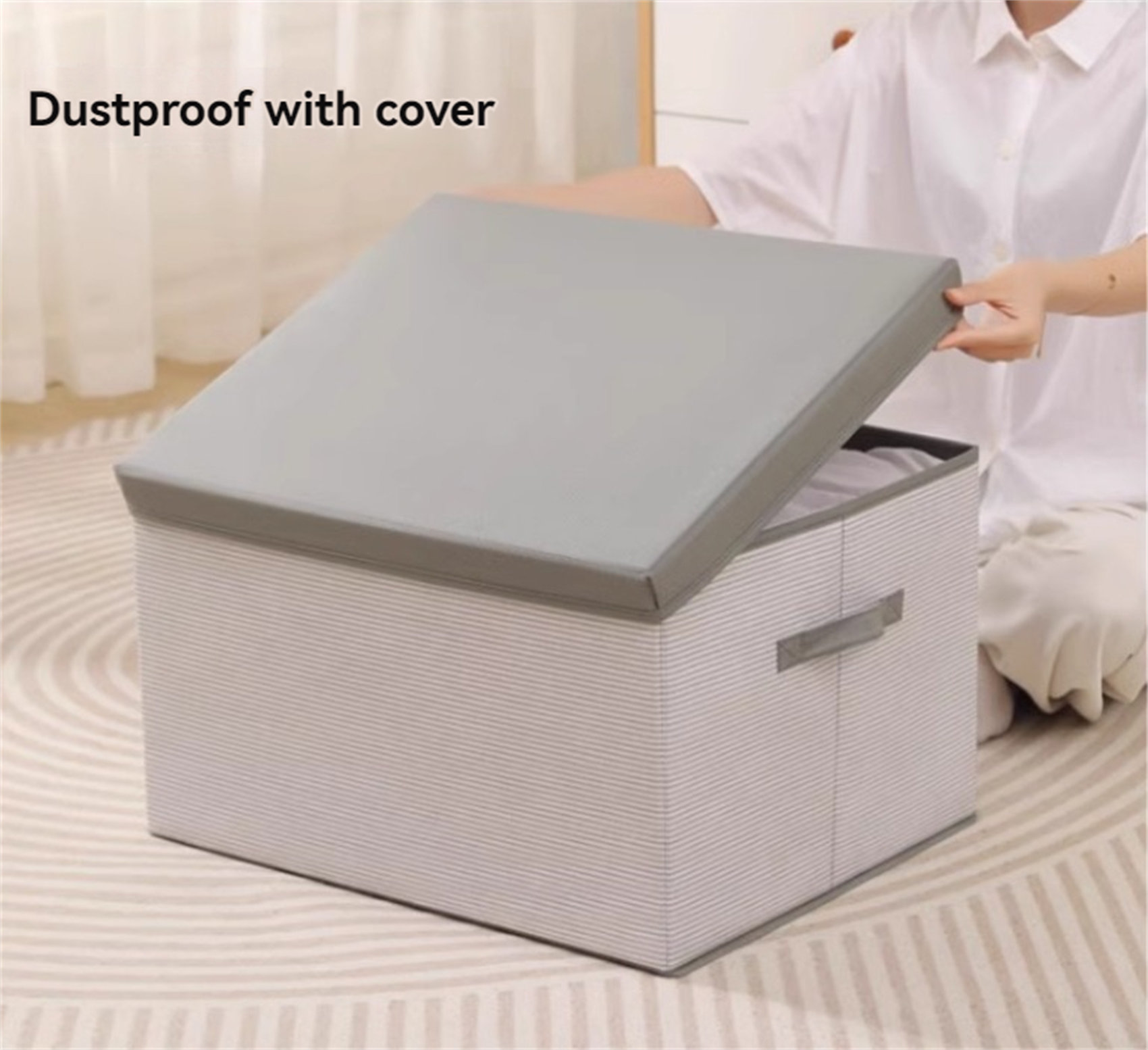 Latitude Run® Fabric Clothing Storage Box | Wayfair