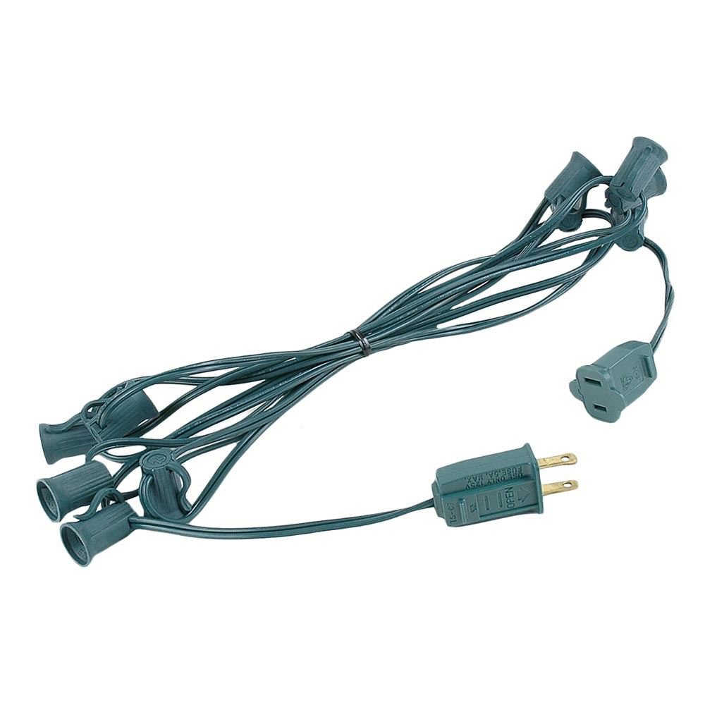 The Holiday Aisle® SunPrairie C7 Outdoor String Light 3.75ft. Outdoor ...