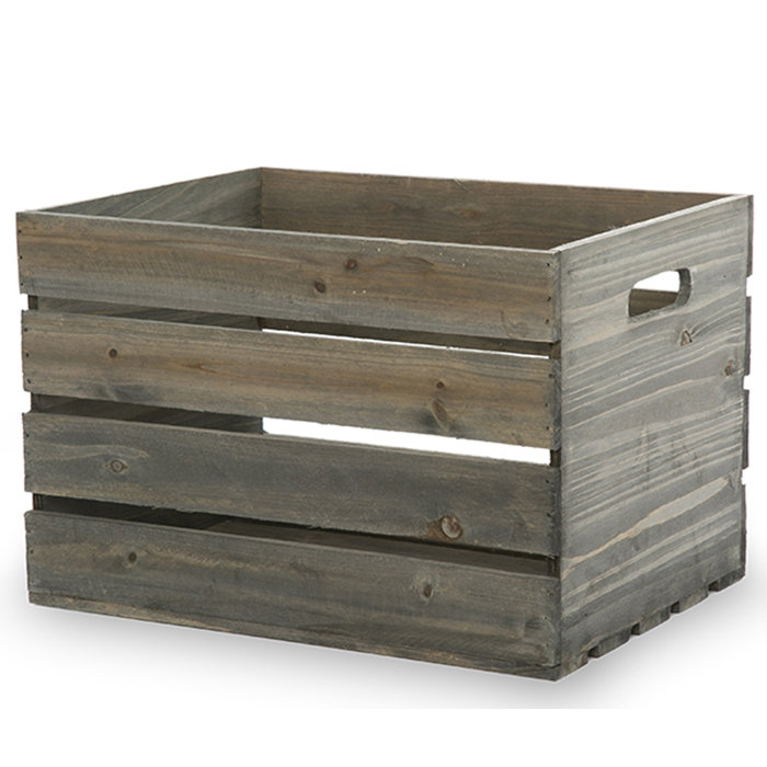 Breakwater Bay Solid Wood Crate & Reviews | Wayfair